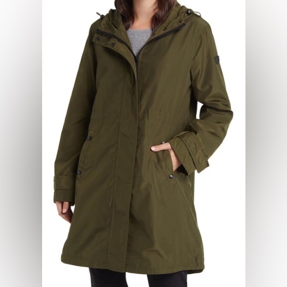 Sam Edelman | Jackets & Coats | Sam Edelman Storm Hooded Raincoatparka ...